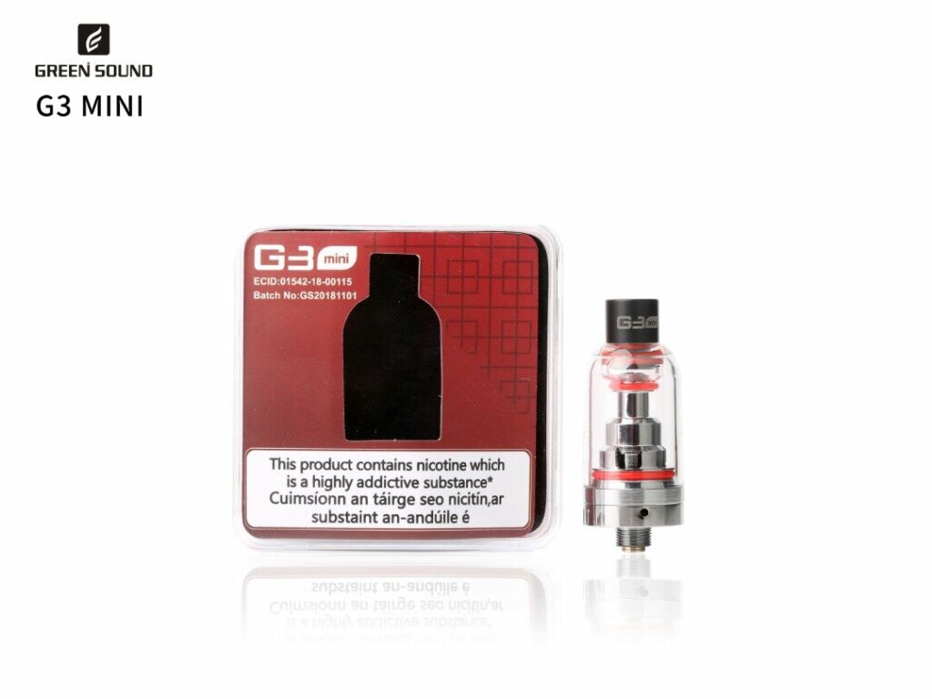 G S GREEN SOUND G3 MINI TANK | UK Vape Store | E-Cig Clouds