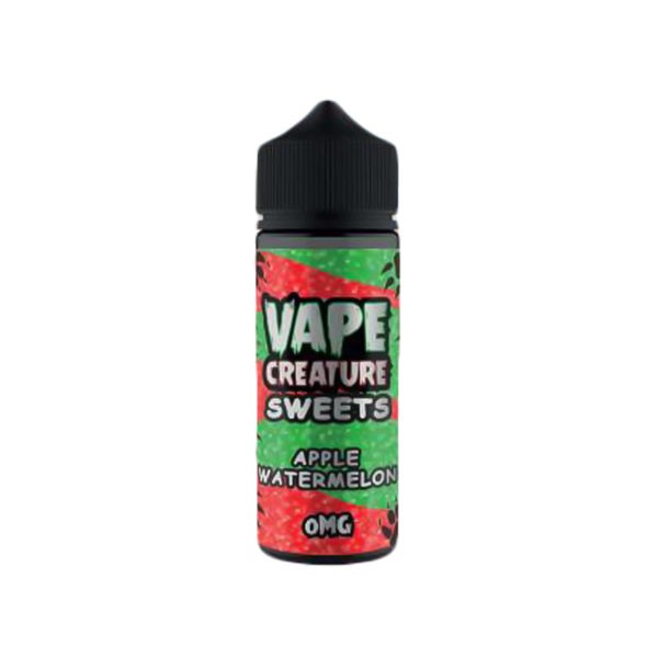 APPLE WATERMELON (SWEETS) 100ML E-LIQUID VAPE CREATURE | UK Vape Store ...