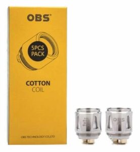 OBS CUBE MESH COILS (5 PACK) | UK Vape Store | E-Cig Clouds