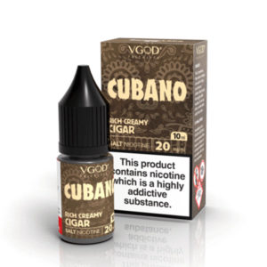 CUBANO 10ML NIC SALT VGOD | UK Vape Store | E-Cig Clouds