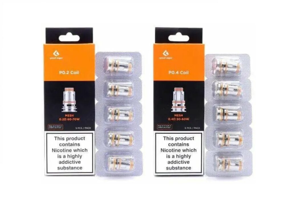 GEEKVAPE P SERIES REPLACEMENT COILS (5 PACK) | UK Vape Store | E-Cig Clouds