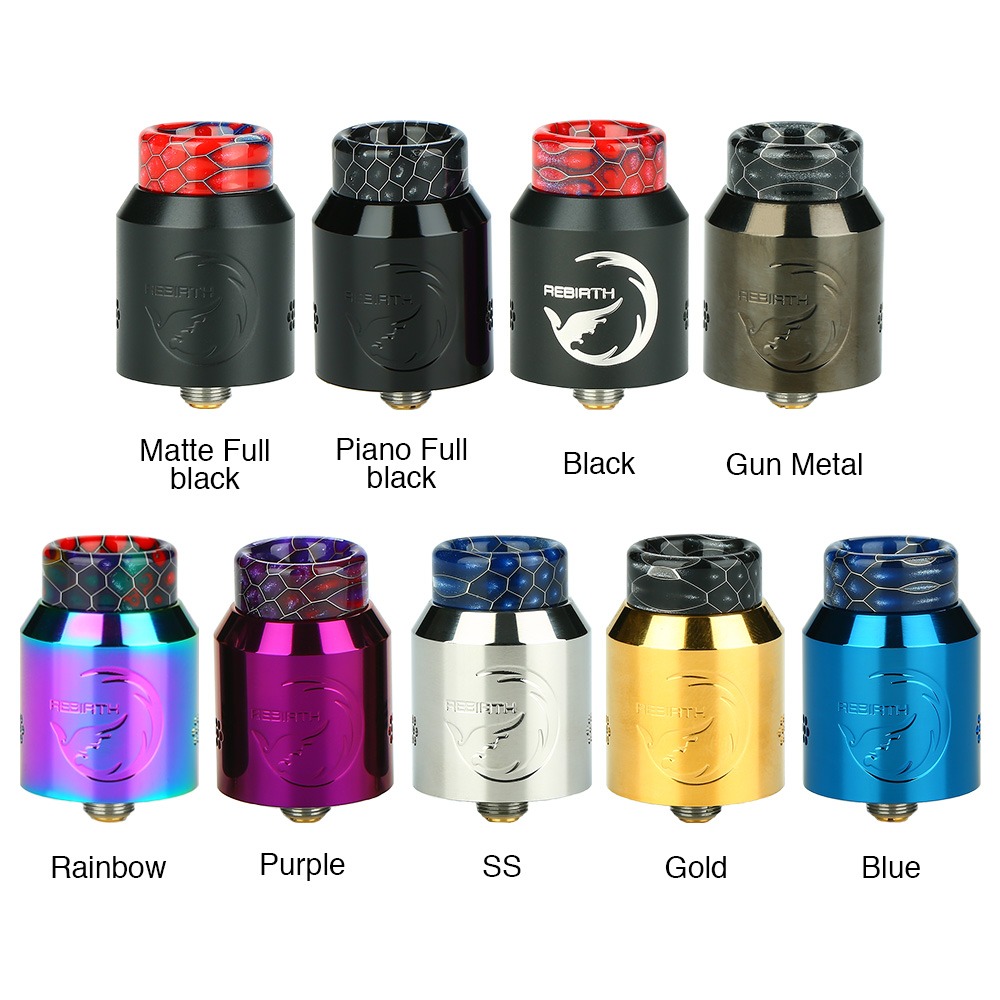 HELLVAPE REBIRTH RDA TANK | UK Vape Store | E-Cig Clouds