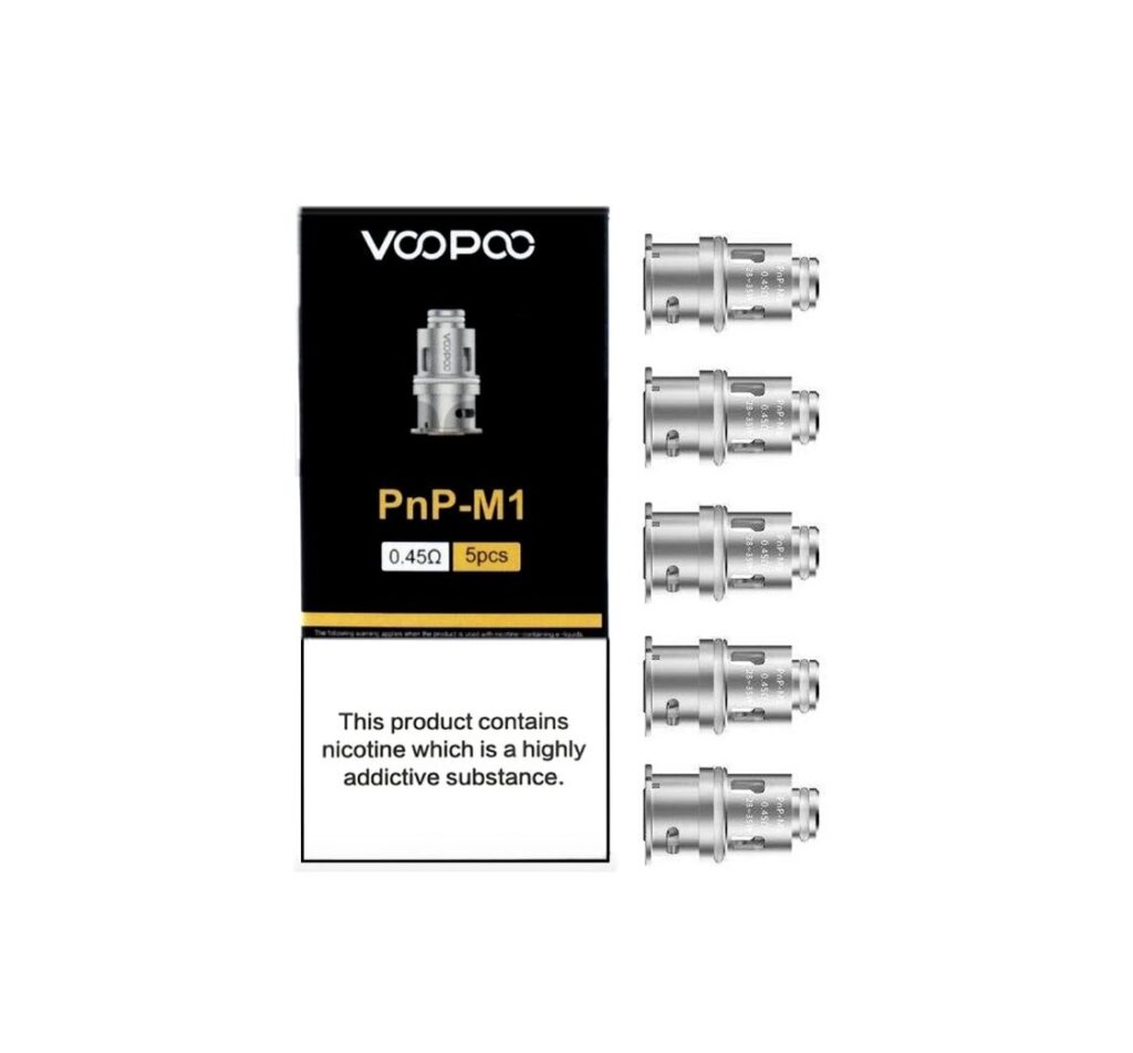 VOOPOO PNP REPLACEMENT COILS (5 PACK) | UK Vape Store | E-Cig Clouds