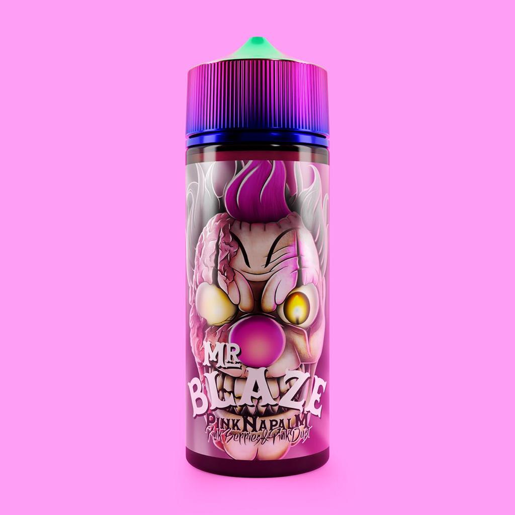 Buy PINK BERRIES & PINK DUST (PINK NAPALM) 100ML E LIQUID MR BLAZE ...