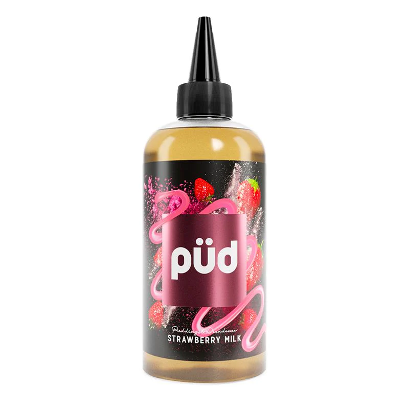 STRAWBERRY MILK 200ML E LIQUID (PUD) JOES JUICE | UK Vape Store | E-Cig ...