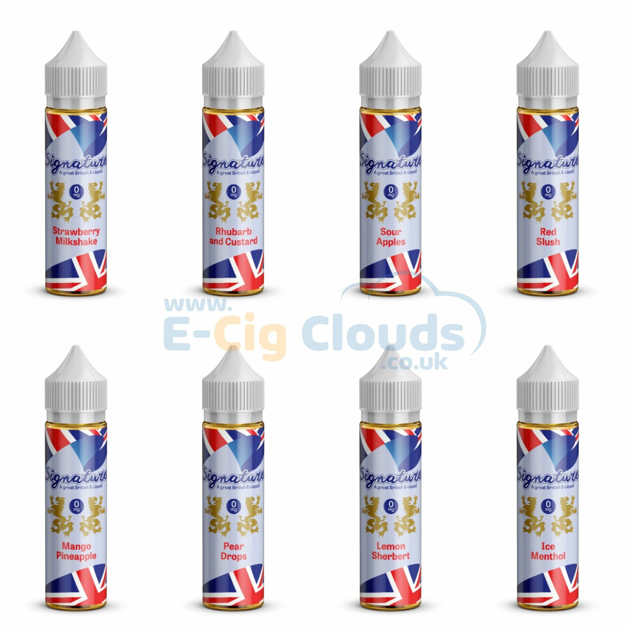 SIGNATURE 50ML E LIQUID 44 FLAVOURS AVAILABLE | UK Vape Store | E-Cig ...