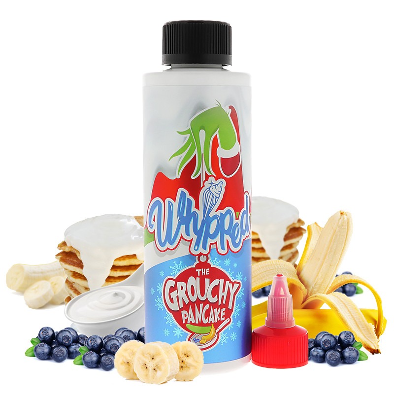 Buy THE GROUCHY PANCAKE 200ML E LIQUID WHIPPED - E-Cig Clouds