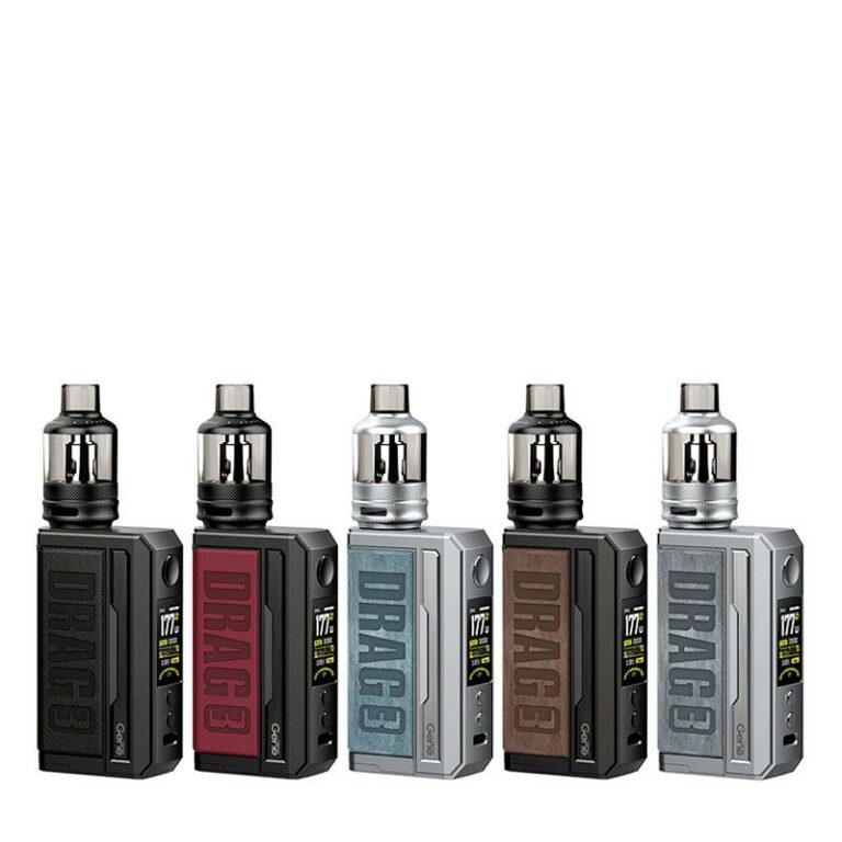 Buy VOOPOO DRAG 3 KIT 177W WITH TPP POD TANK - E-Cig Clouds