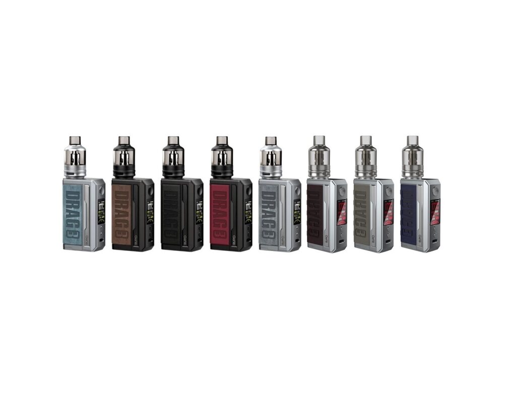 VOOPOO DRAG 3 KIT 177W WITH TPP POD TANK | UK Vape Store | E-Cig Clouds