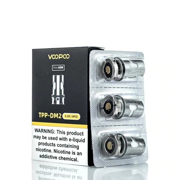 Buy VOOPOO TPP-DM REPLACEMENT COILS (3 PACK) Online Shopping - E-Cig Clouds