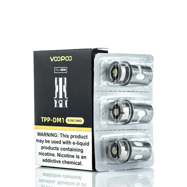 Buy VOOPOO TPP-DM REPLACEMENT COILS (3 PACK) Online Shopping - E-Cig Clouds
