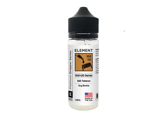 555 TOBACCO 100ML E LIQUID ELEMENT | UK Vape Store | E-Cig Clouds