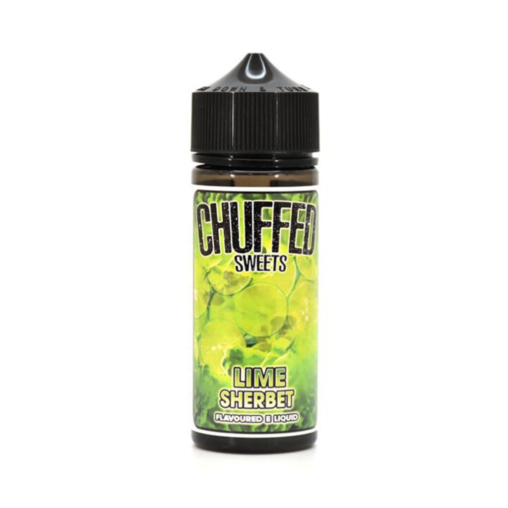LIME SHERBET (SWEETS) 100ML E LIQUID CHUFFED | UK Vape Store | E-Cig Clouds
