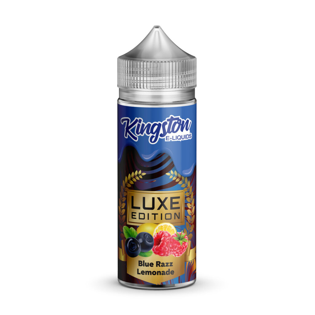 BLUE RAZZ LEMONADE LUXE EDITION 100ML E LIQUID KINGSTON | UK Vape Store ...