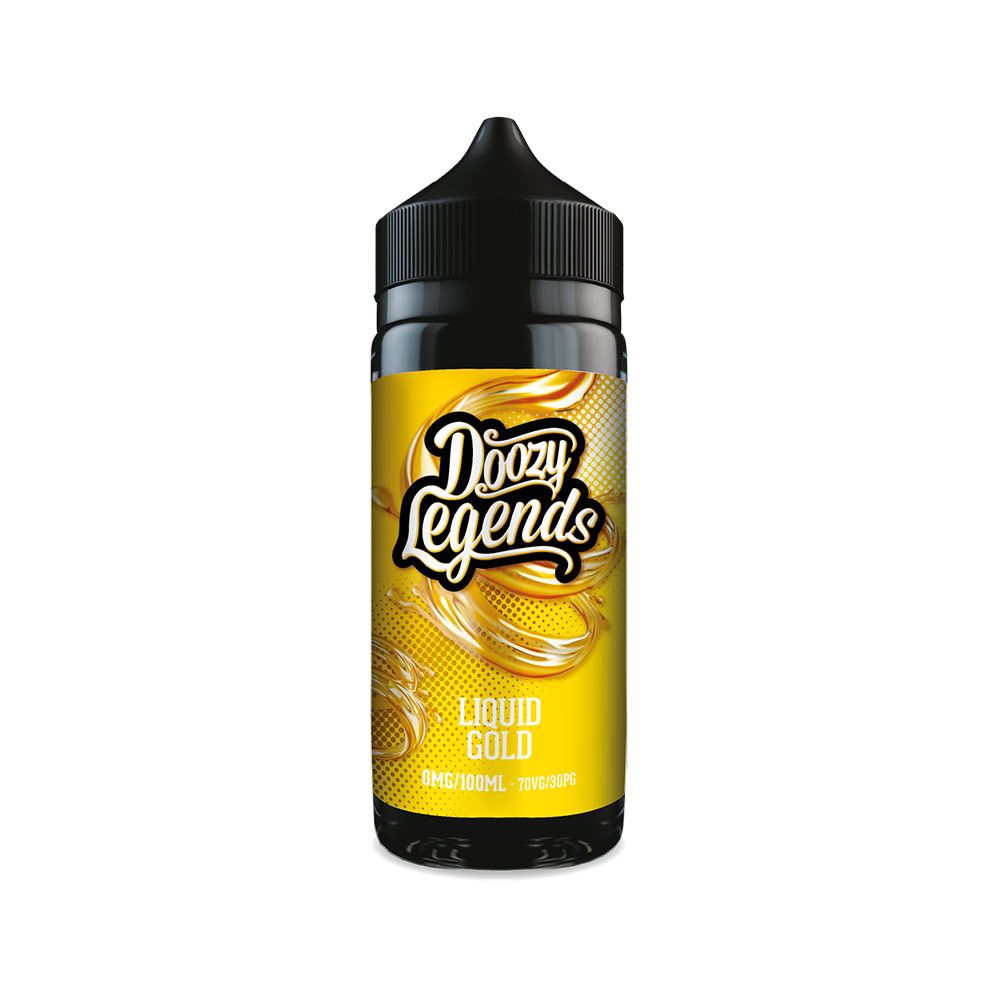 LIQUID GOLD 100ML E LIQUID DOOZY LEGENDS | UK Vape Store | E-Cig Clouds
