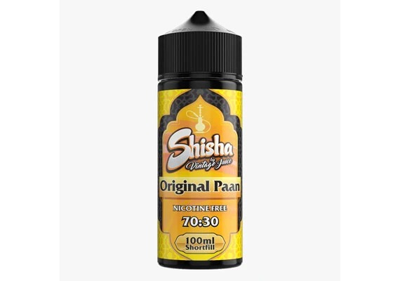 ORIGINAL PAAN (SHISHA) 100ML E LIQUID VINTAGE JUICE | UK Vape Store | E ...