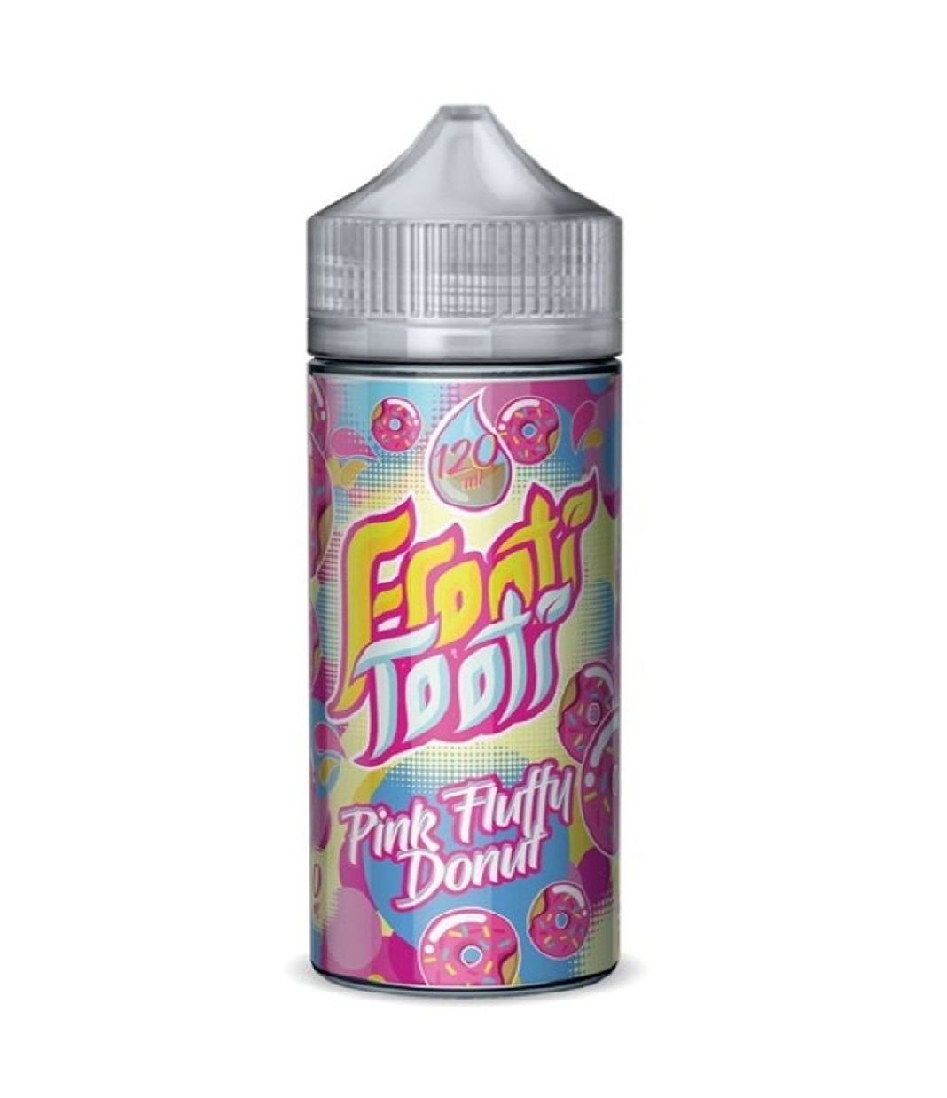 Buy PINK FLUFFY DONUT 100ML E LIQUID FROOTI TOOTI MALAYSIAN RANGE - E ...