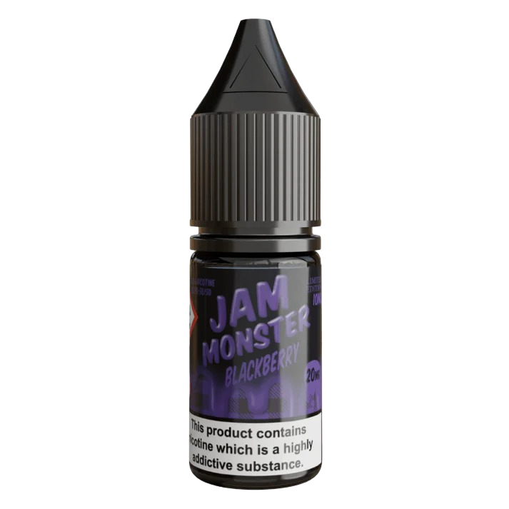 BLACKBERRY JAM 10ML NIC SALT JAM MONSTER EXP | UK Vape Store | E-Cig Clouds
