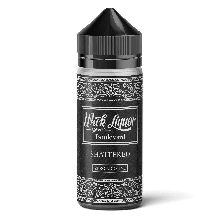 Buy BOULEVARD SHATTERED 100ML E LIQUID WICK LIQUOR - E-Cig Clouds
