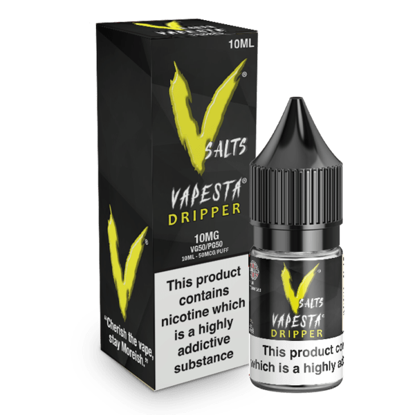 Buy DRIPPER VAPESTA 10ML NIC SALT MOREISH PUFF Online Shopping - E-Cig ...