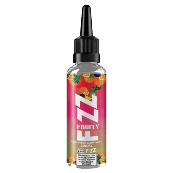 FRUIT PUNCH BASED EJUICE 200ML E LIQUID FRUITY FIZZ | UK Vape Store | E ...