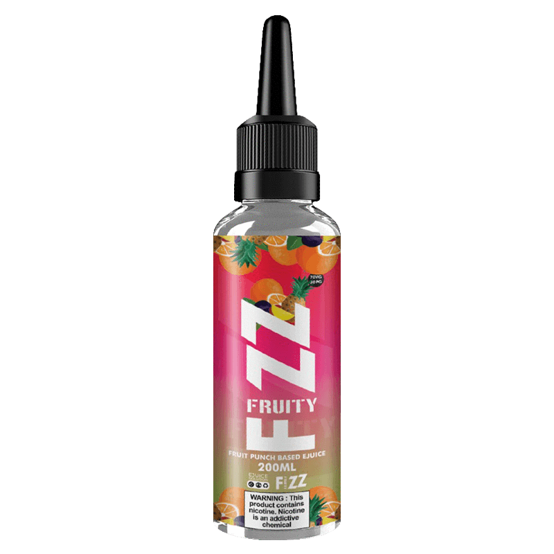 FRUIT PUNCH BASED EJUICE 200ML E LIQUID FRUITY FIZZ | UK Vape Store | E ...