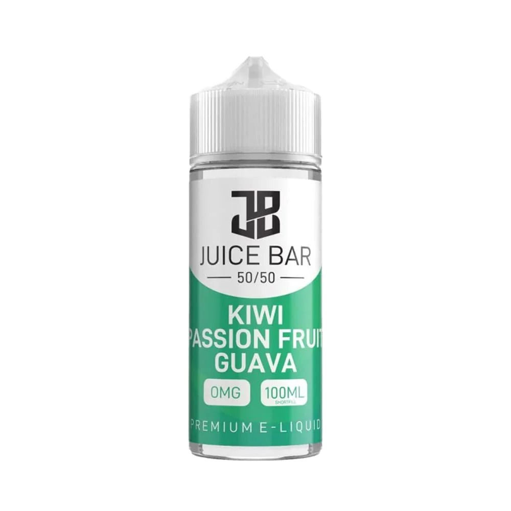 KIWI PASSION FRUIT GUAVA 100ML E LIQUID JUICE BAR | UK Vape Store | E ...