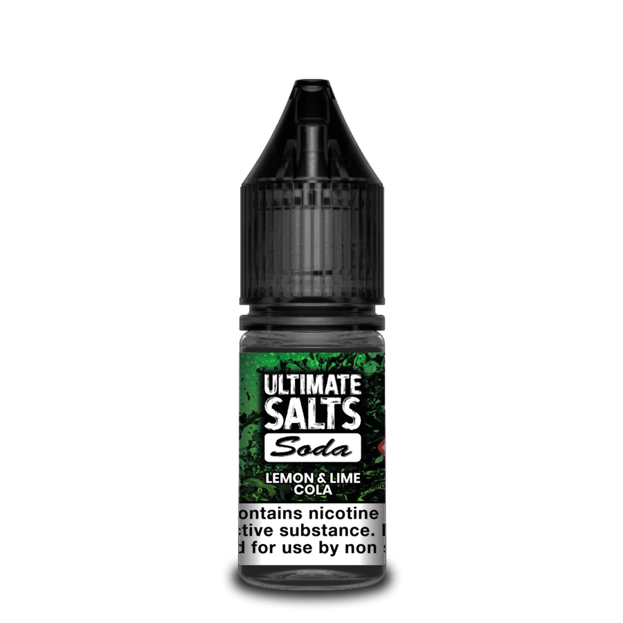 LEMON & LIME COLA SODA 10ML NIC SALT ULTIMATE SALTS PACK OF 10 | UK ...