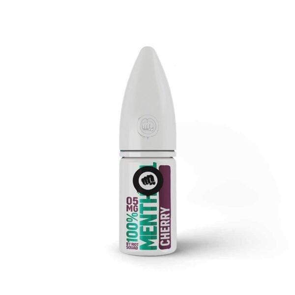 Buy MENTHOL CHERRY 10ML NIC SALT RIOT SQUAD Online Shopping - E-Cig Clouds