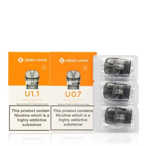 GEEKVAPE U POD REPLACEMENT PODS (3 PACK) | UK Vape Store | E-Cig Clouds