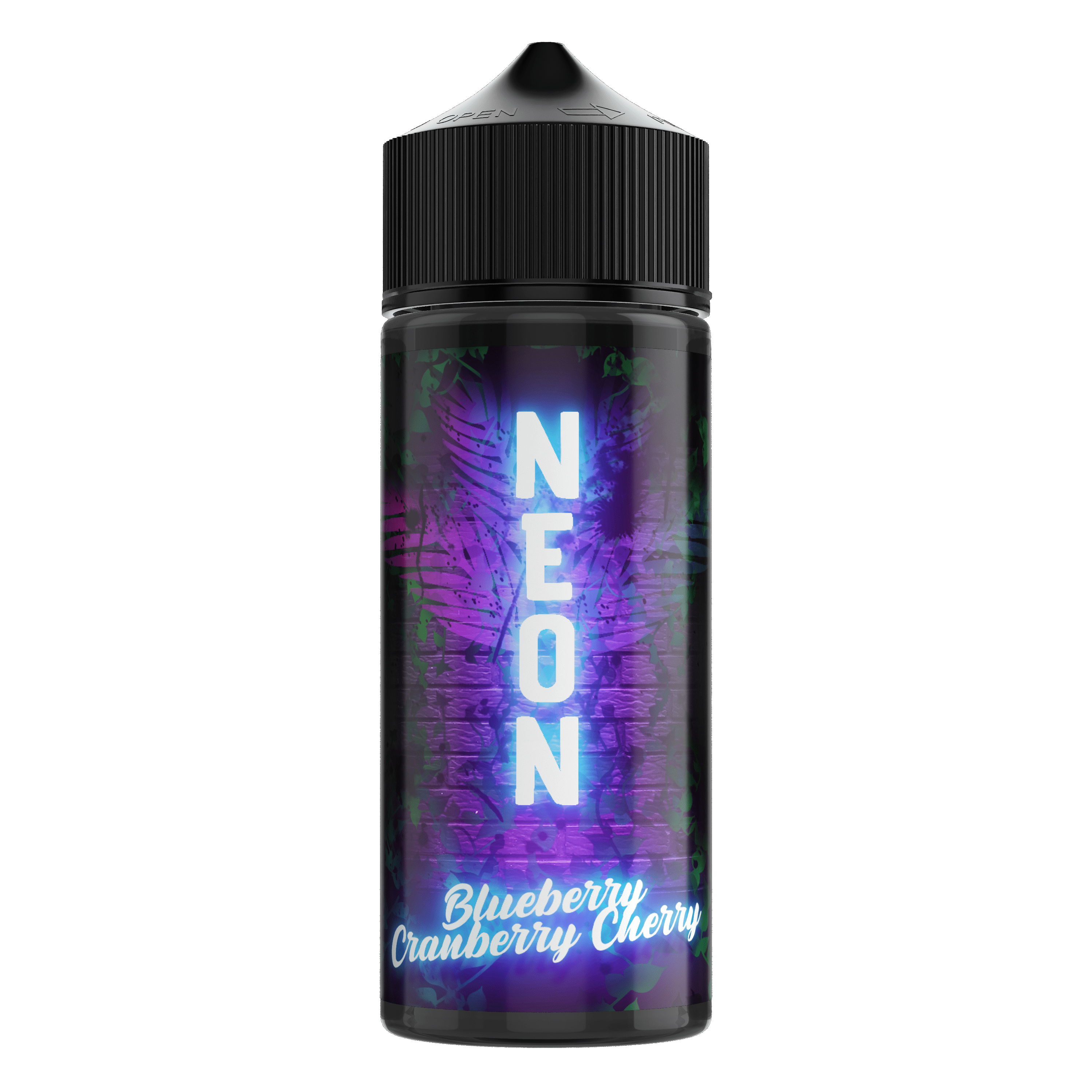 BLUEBERRY CRANBERRY CHERRY 100ML E LIQUID NEON | UK Vape Store | E-Cig ...