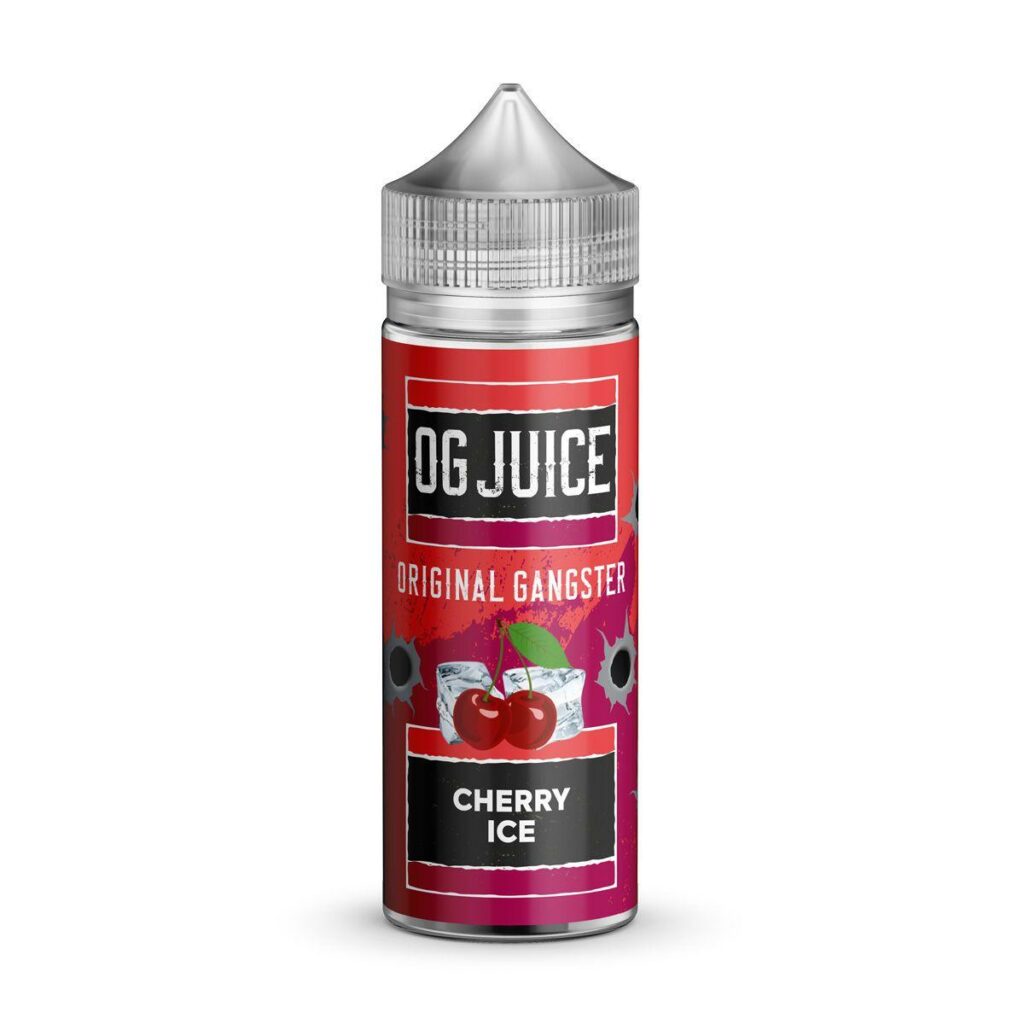 CHERRY ICE 100ML E LIQUID OG JUICE | UK Vape Store | E-Cig Clouds