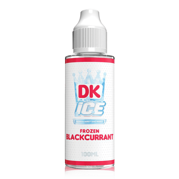 FROZEN BLACKCURRANT 100ML E LIQUID DK ICE | UK Vape Store | E-Cig Clouds