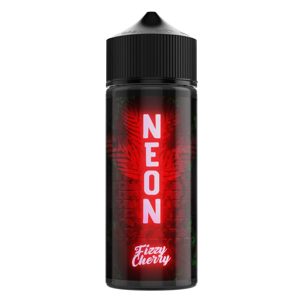 FIZZY CHERRY 100ML E LIQUID NEON | UK Vape Store | E-Cig Clouds