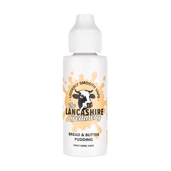 BREAD & BUTTER PUDDING 100ML E LIQUID THE LANCASHIRE CREAMERY | UK Vape ...