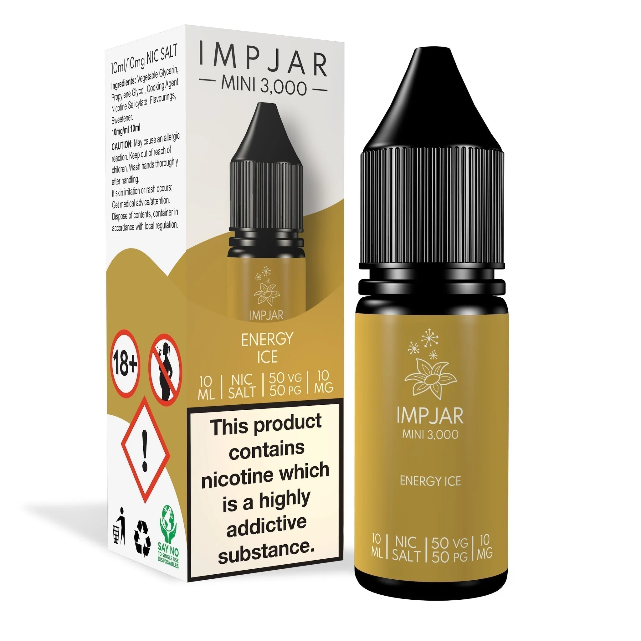 ENERGY ICE 10ML NIC SALT IMP JAR | UK Vape Store | E-Cig Clouds