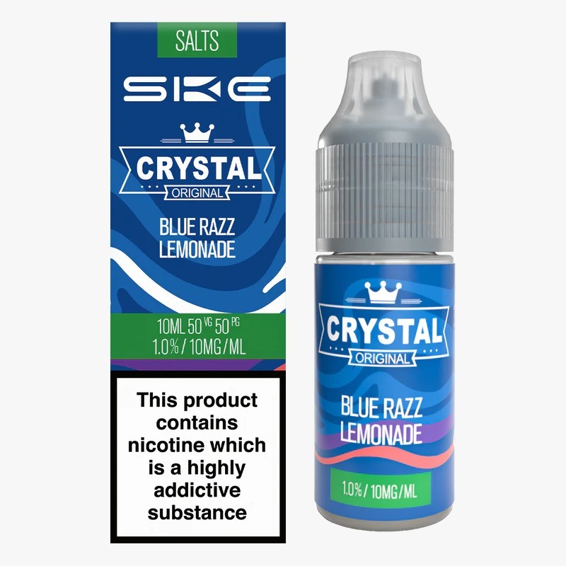 BLUE RAZZ LEMONADE 10ML NIC SALT SKE CRYSTAL ORIGINAL | UK Vape Store ...