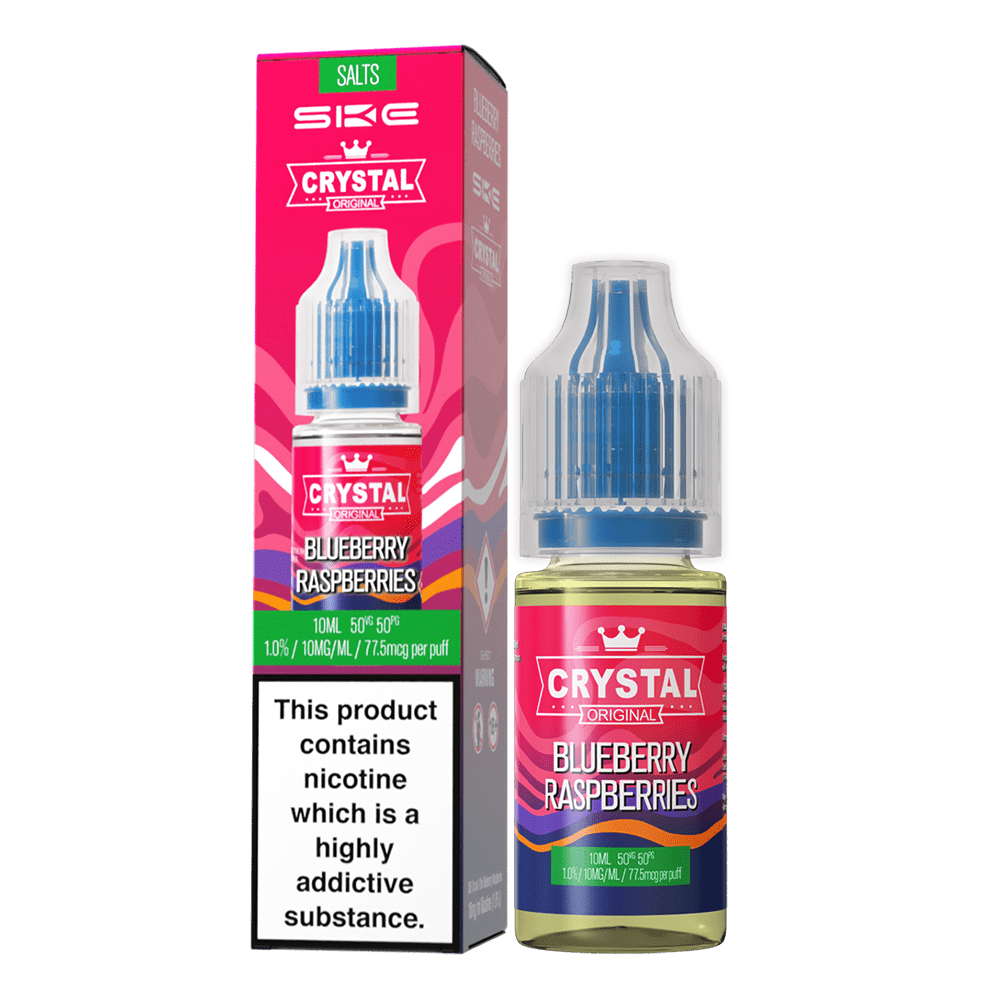 BLUEBERRY RASPBERRIES 10ML NIC SALT SKE CRYSTAL ORIGINAL | UK Vape ...