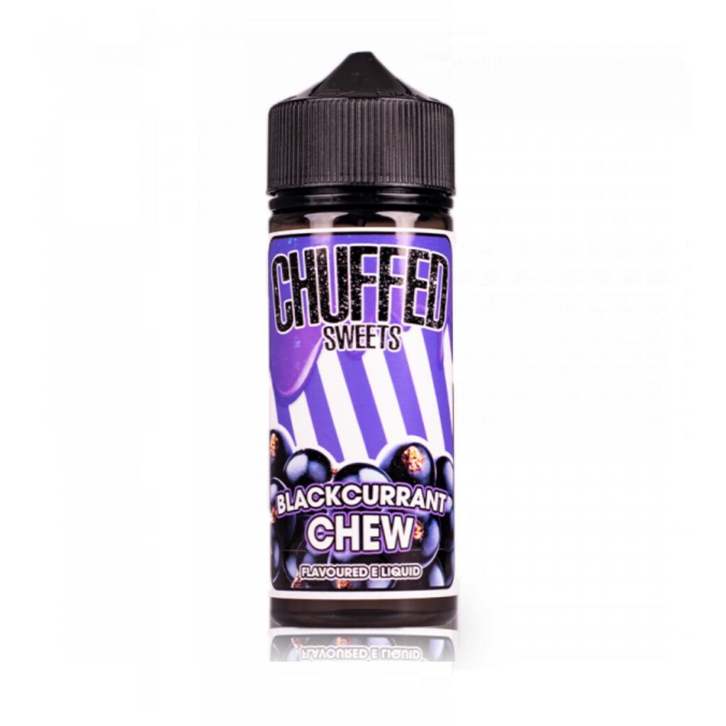 BLACKCURRANT CHEW (SWEETS) 100ML E LIQUID CHUFFED | UK Vape Store | E ...