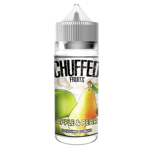 APPLE AND PEAR (FRUITS) 100ML E LIQUID CHUFFED | UK Vape Store | E-Cig ...