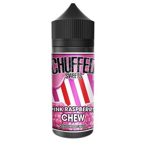 PINK RASPBERRY CHEW (SWEETS) 100ML E LIQUID CHUFFED | UK Vape Store | E ...