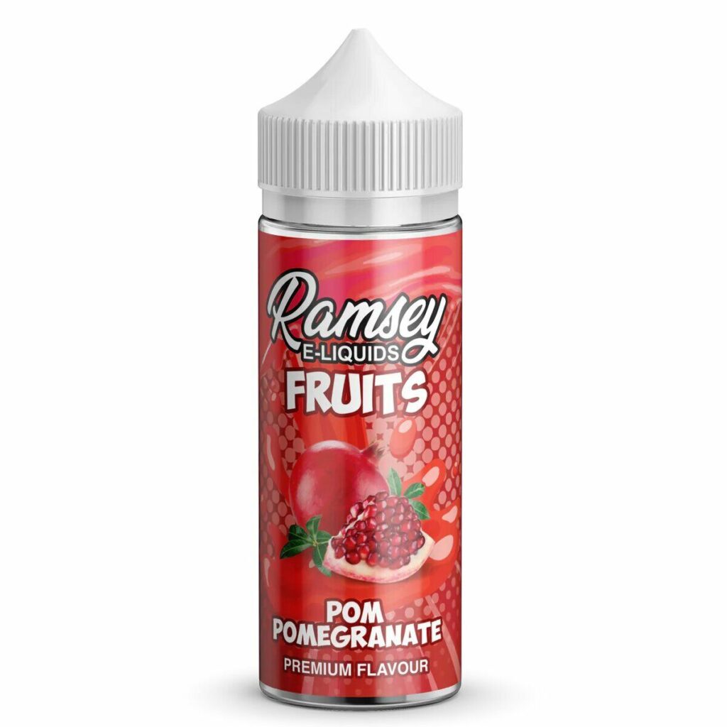 POM POMEGRANATE FRUITS 100ML E LIQUID RAMSEY | UK Vape Store | E-Cig Clouds