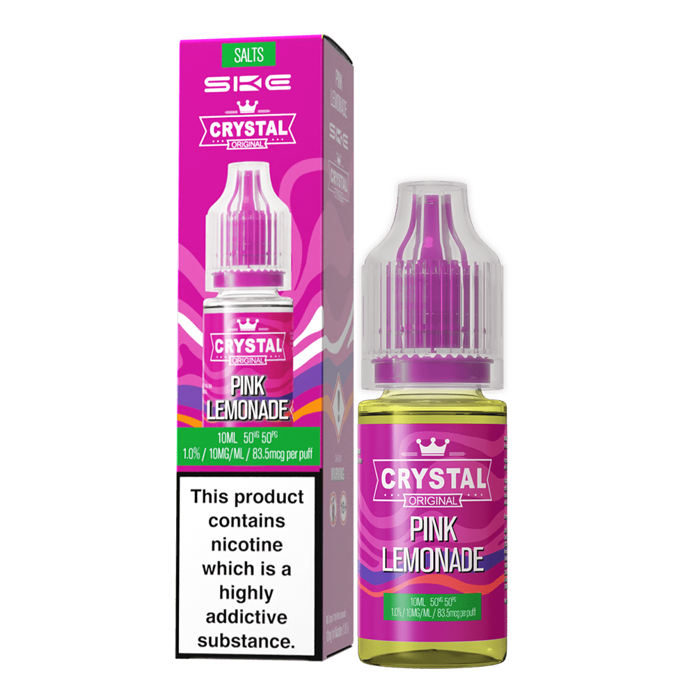 PINK LEMONADE 10ML NIC SALT SKE CRYSTAL ORIGINAL | UK Vape Store | E ...