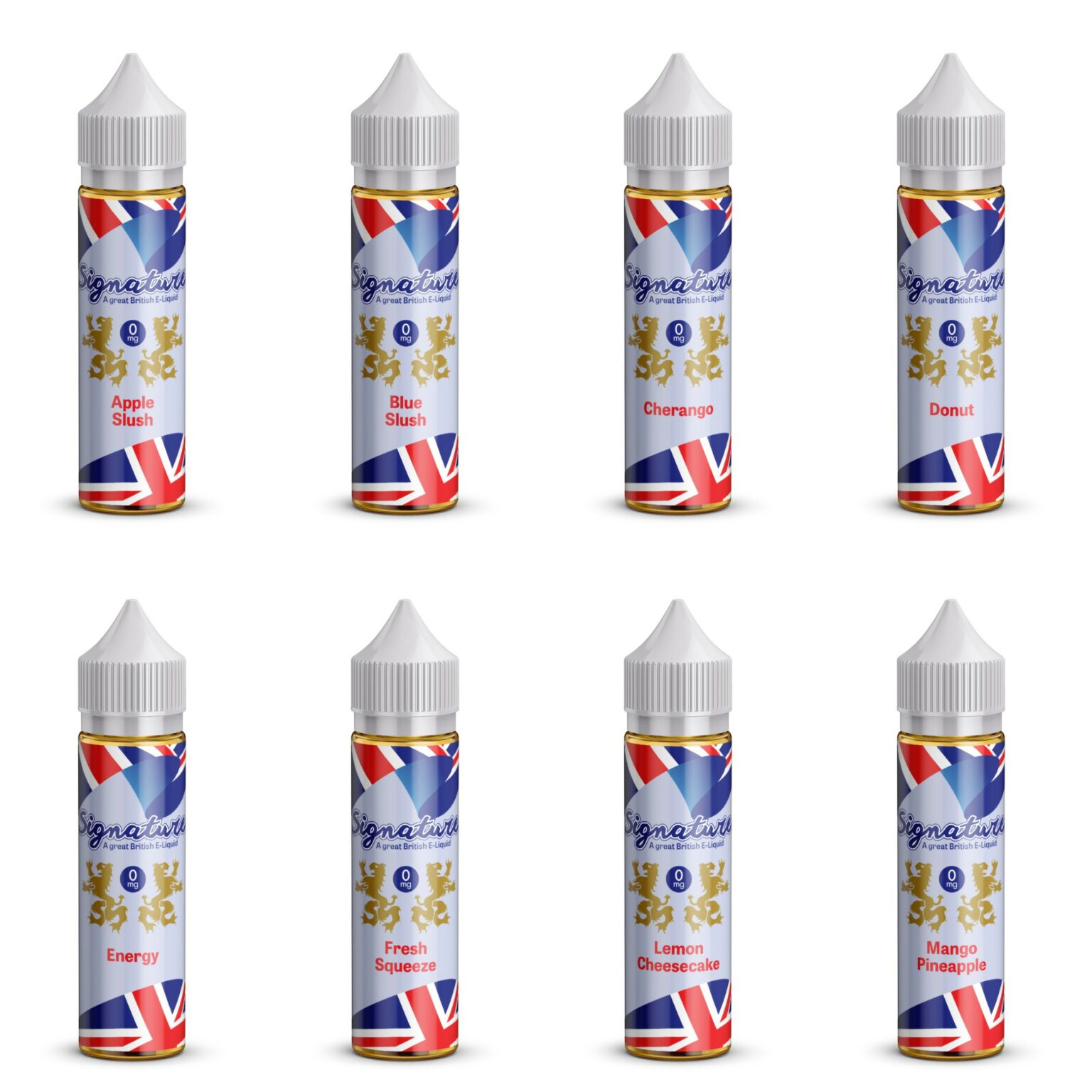 SIGNATURE VAPOUR 50ML E LIQUID 50/50 VG/PG (EXP) | UK Vape Store | E ...