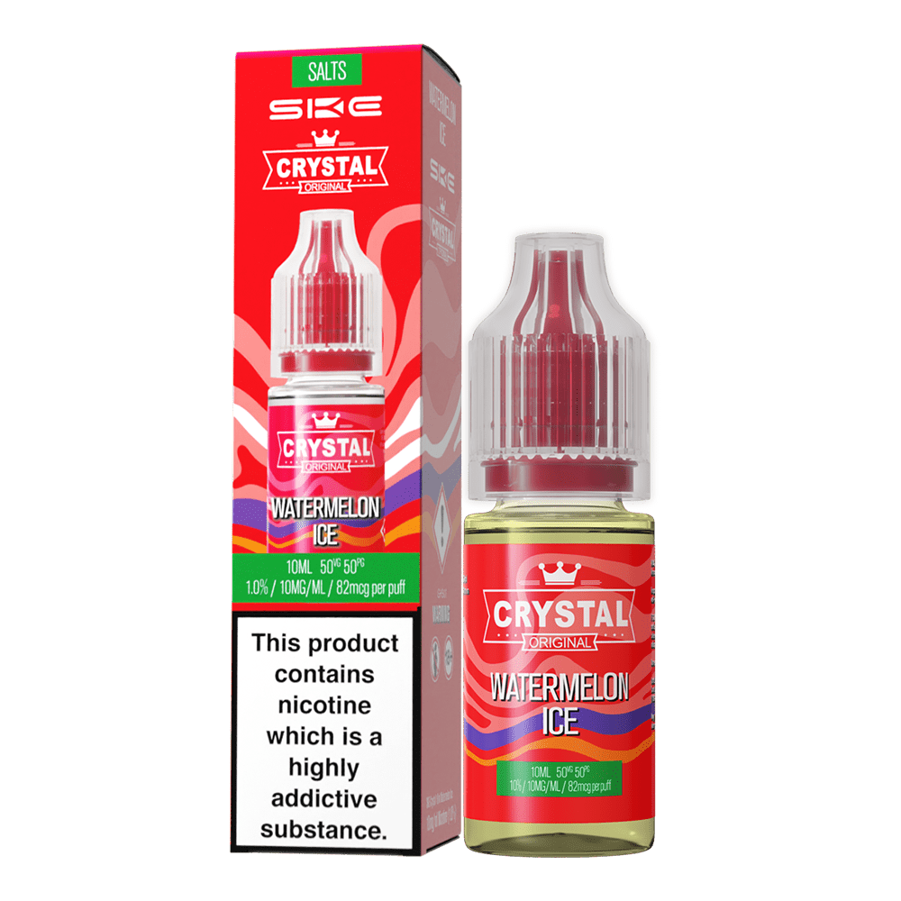 WATERMELON ICE 10ML NIC SALT SKE CRYSTAL ORIGINAL | UK Vape Store | E ...
