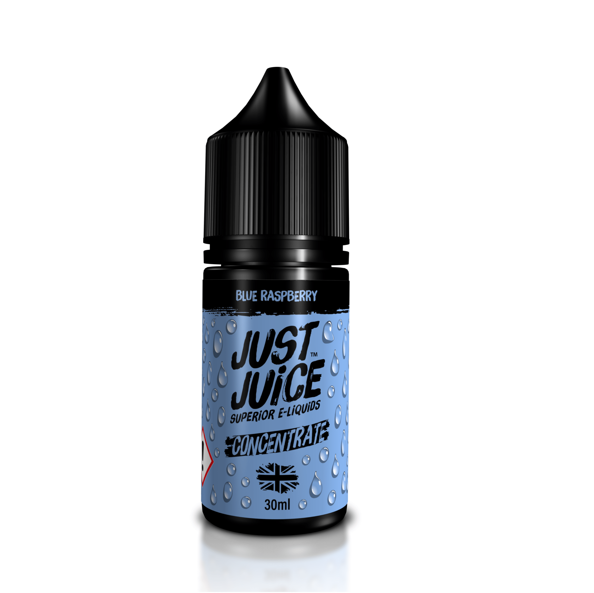 BLUE RASPBERRY 30ML CONCENTRATE JUST JUICE | UK Vape Store | E-Cig Clouds