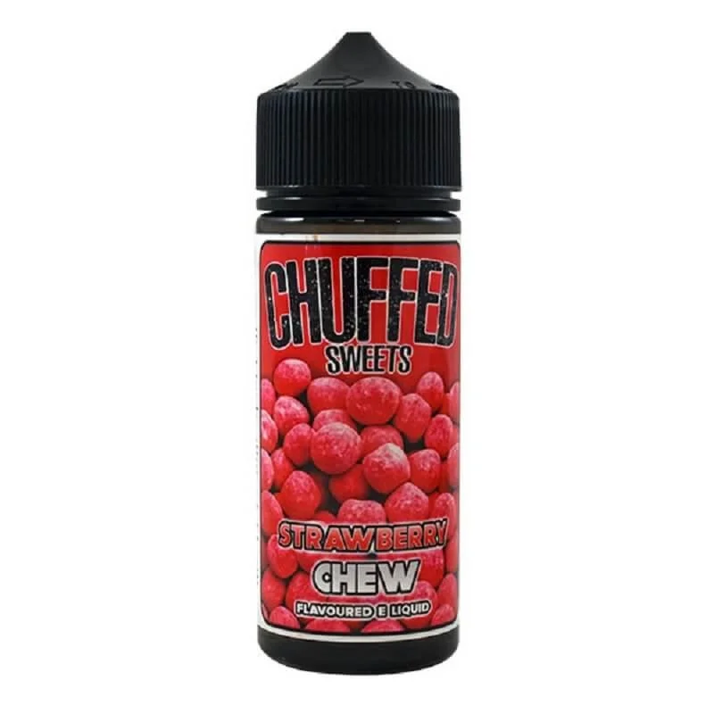 STRAWBERRY CHEW (SWEETS) 100ML E LIQUID CHUFFED | UK Vape Store | E-Cig ...