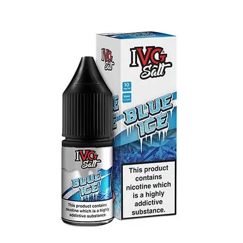 BLUE ICE NIC SALT 10ML IVG | UK Vape Store | E-Cig Clouds