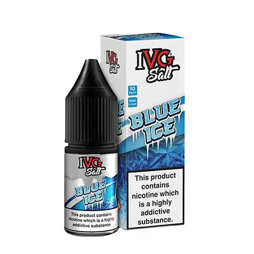 BLUE ICE NIC SALT 10ML IVG | UK Vape Store | E-Cig Clouds
