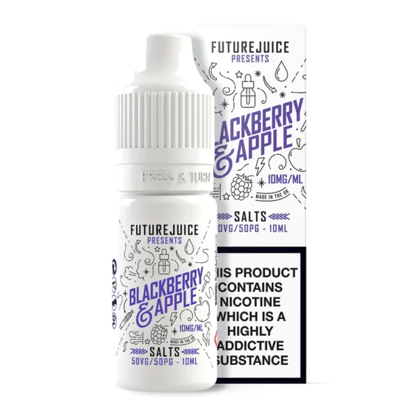 BLACKBERRY & APPLE 10ML NIC SALT FUTURE JUICE PACK OF 10 | UK Vape ...